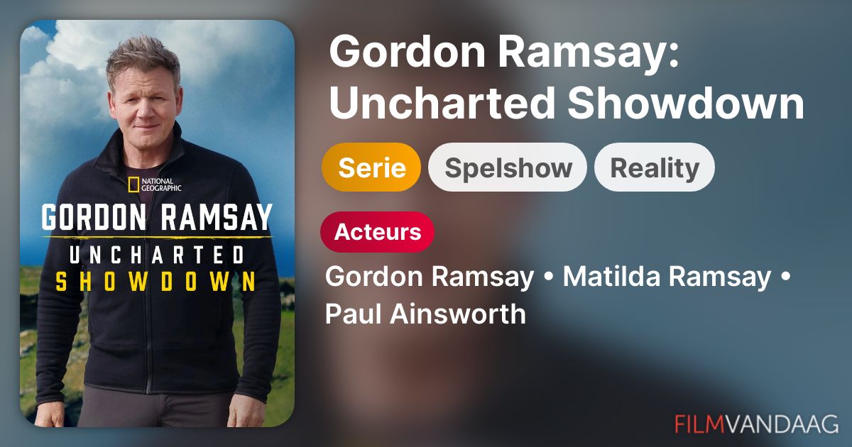 Gordon Ramsay: Uncharted Showdown (serie, 2022– ) - FilmVandaag.nl