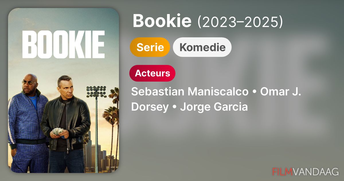 Bookie (serie, 2023–2025) - FilmVandaag.nl