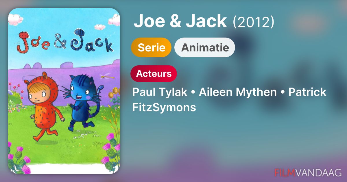 Joe & Jack (serie, 2012) - FilmVandaag.nl