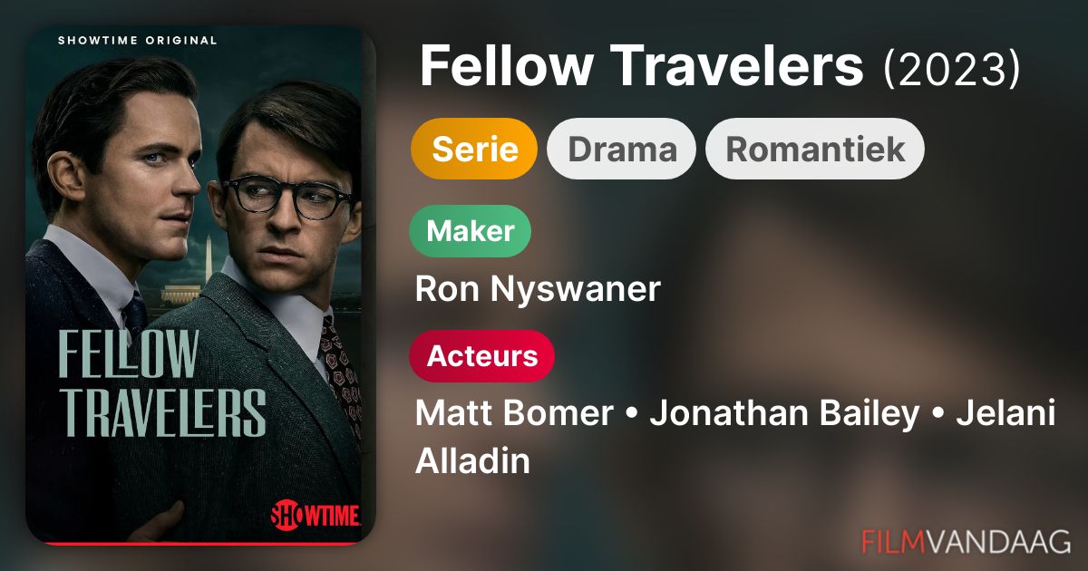 Koop Fellow Travelers (serie, 2023) op dvd of blu-ray - FilmVandaag.nl