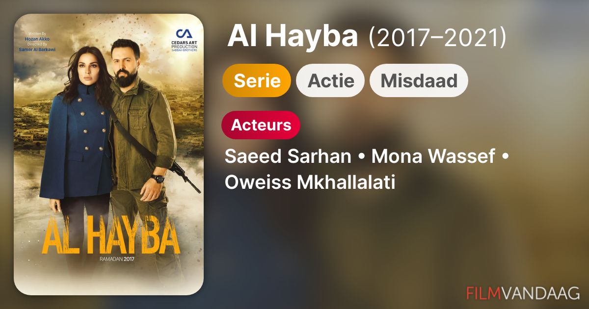 Volledige Cast van Al Hayba (serie, 2017–2021) - FilmVandaag.nl