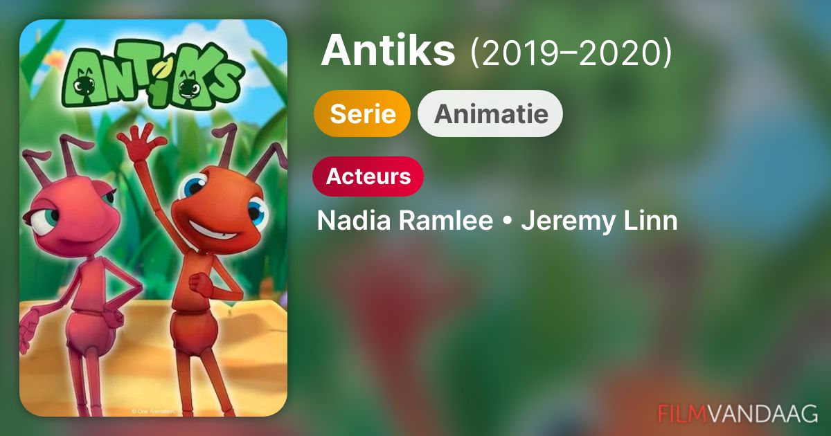 Antiks (serie, 2019–2020) - FilmVandaag.nl