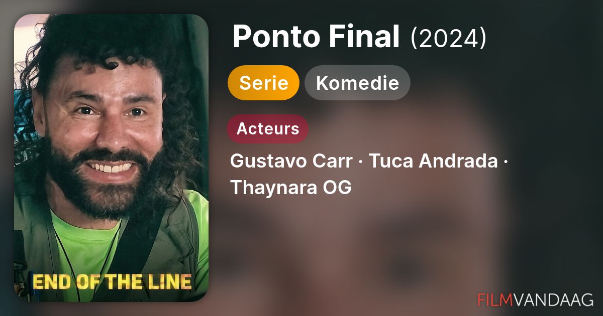 Ponto Final (serie, 2024) - FilmVandaag.nl