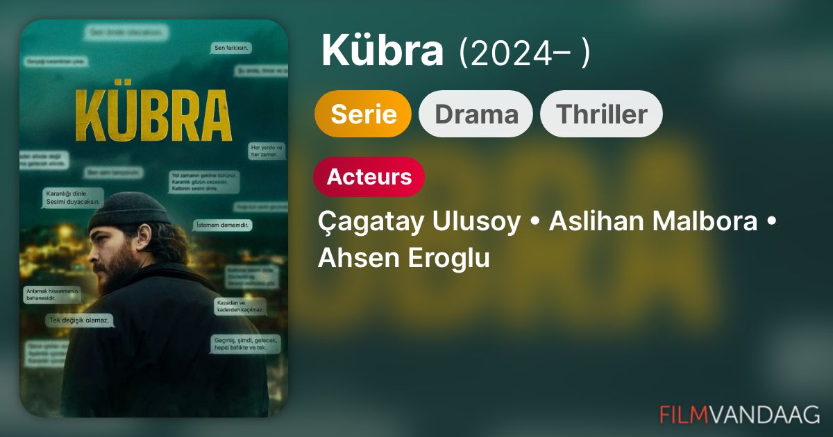 Kübra (serie, 2024– ) - FilmVandaag.nl