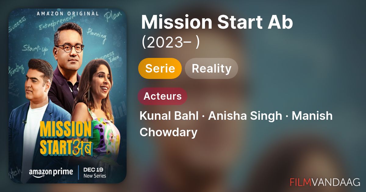 Mission Start Ab (serie, 2023– ) - FilmVandaag.nl