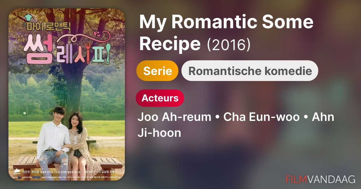 My Romantic Some Recipe (serie, 2016) - FilmVandaag.nl