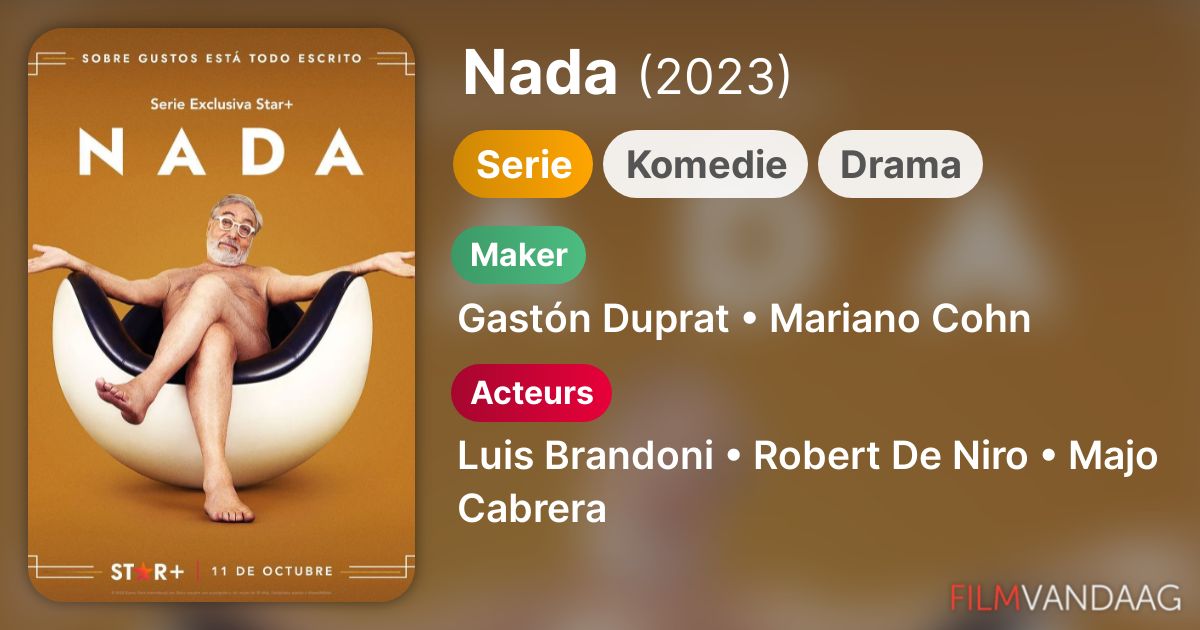 Nada (serie, 2023) - FilmVandaag.nl