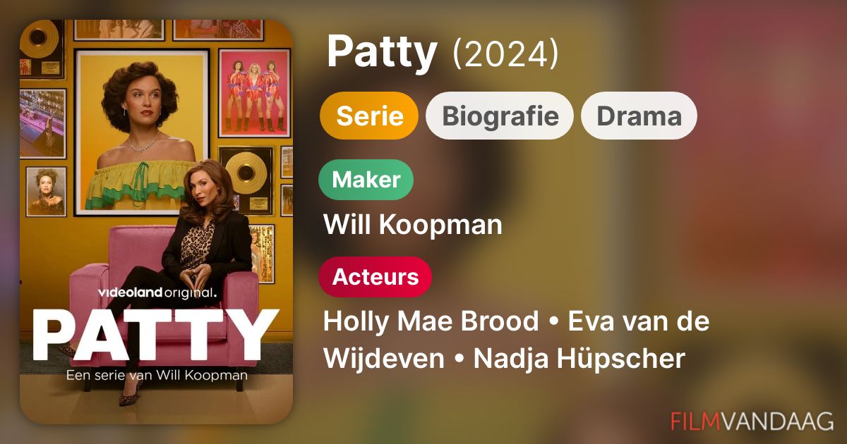 Patty (serie, 2024) - FilmVandaag.nl