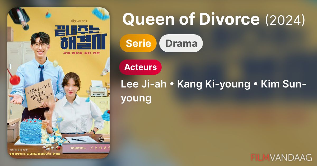 Queen of Divorce (serie, 2024) - FilmVandaag.nl