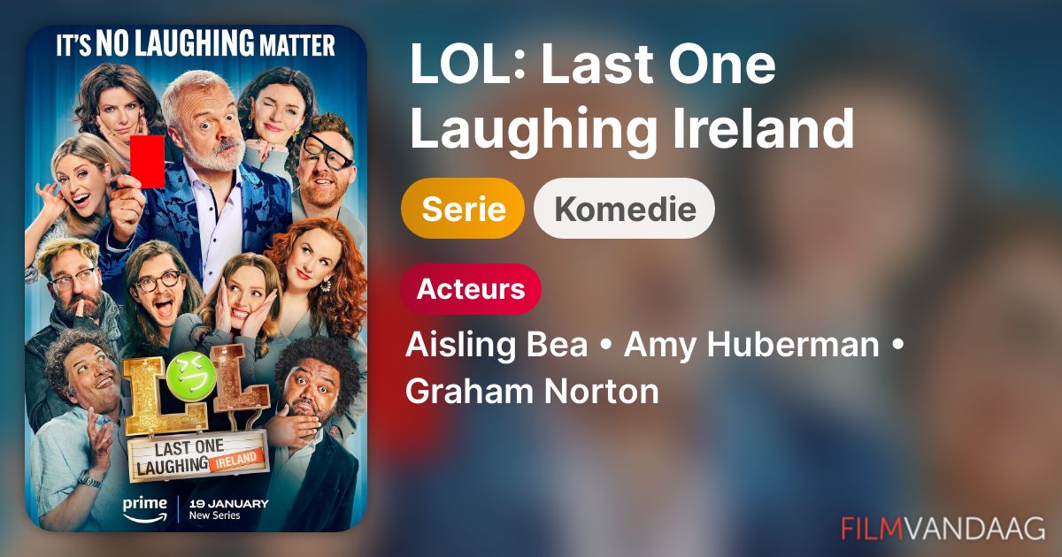 LOL: Last One Laughing Ireland (serie, 2024– ) - FilmVandaag.nl