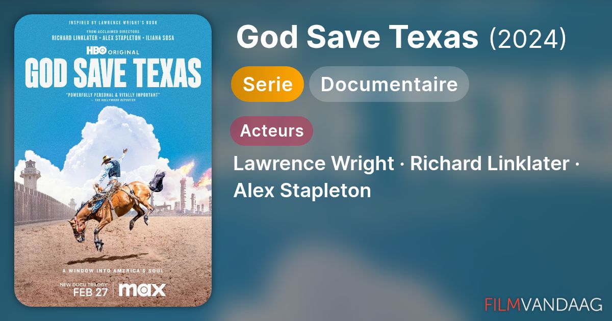 God Save Texas (serie, 2024) - FilmVandaag.nl