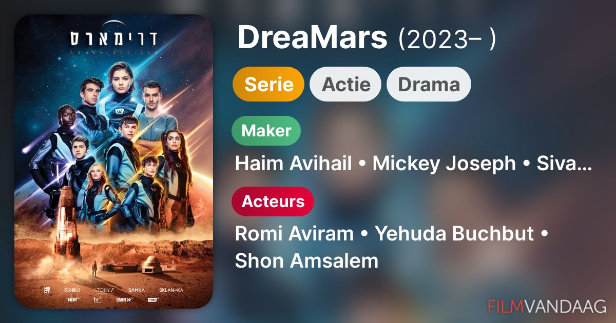 DreaMars (serie, 2023– ) - FilmVandaag.nl