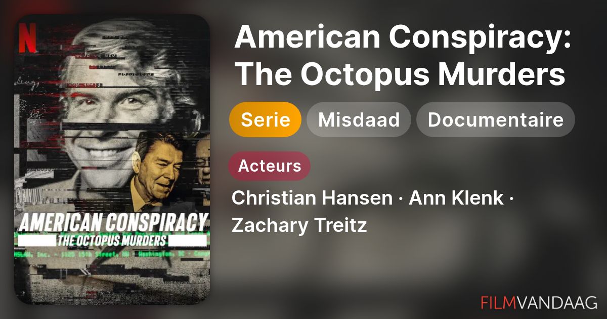 Seizoen 2 American Conspiracy: The Octopus Murders: komt er een nieuw ...