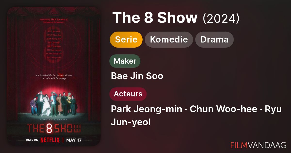 The 8 Show (serie, 2024) - FilmVandaag.nl