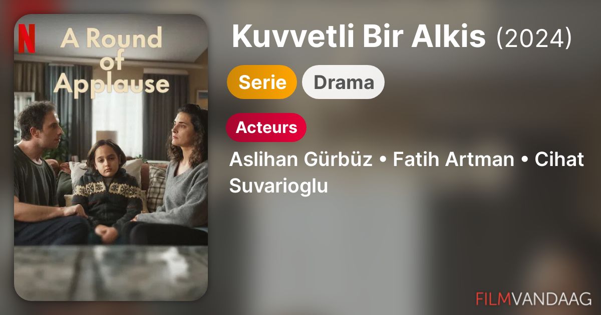 Kuvvetli Bir Alkis (serie, 2024) - FilmVandaag.nl
