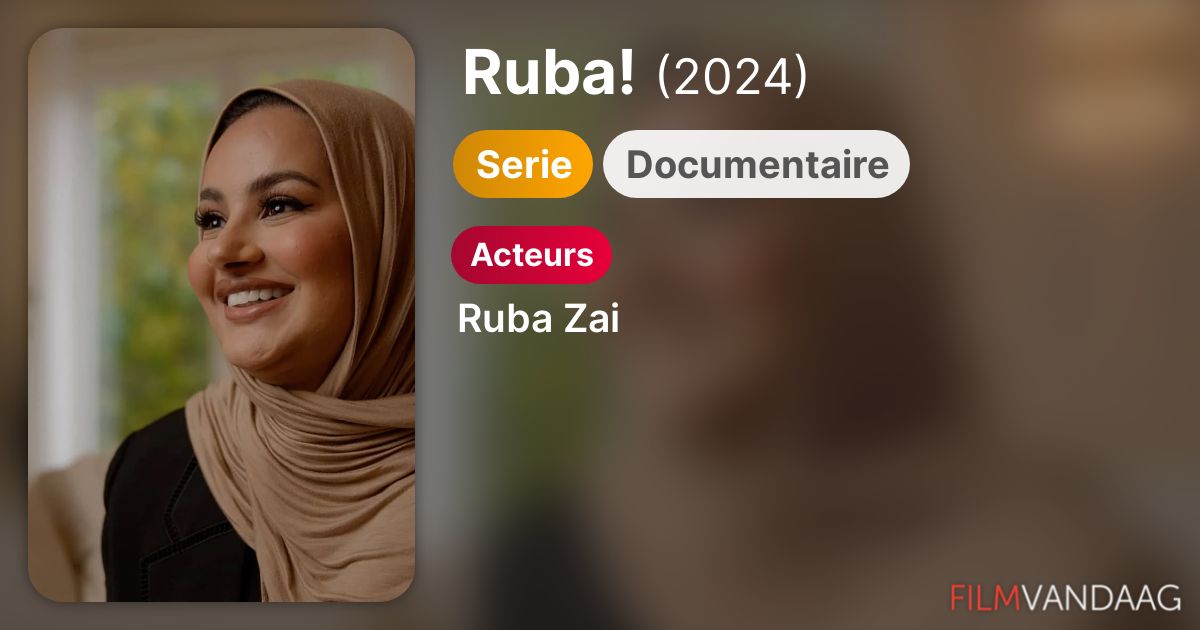 Ruba! (serie, 2024) - FilmVandaag.nl