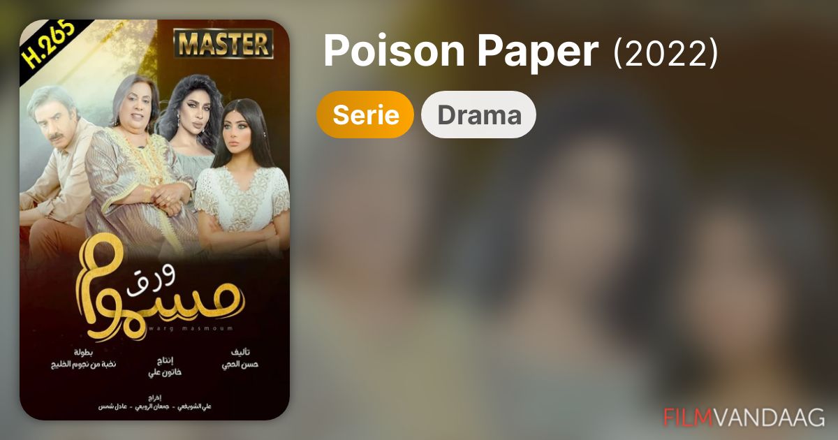 Poison Paper (serie, 2022) - FilmVandaag.nl