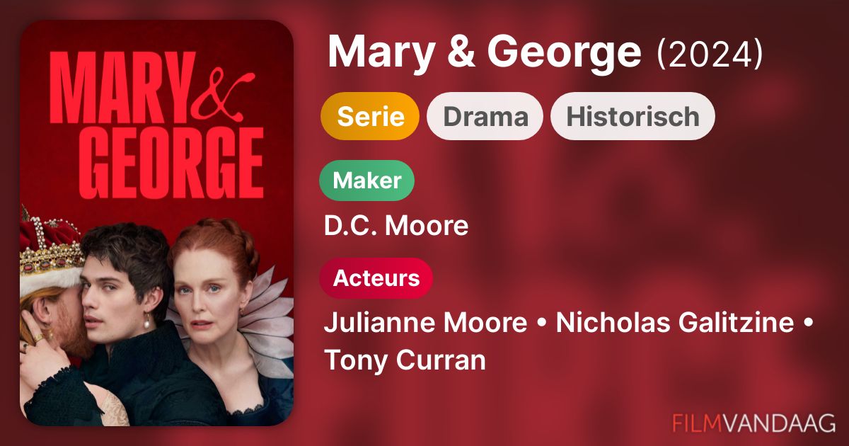 Mary & George (serie, 2024) - FilmVandaag.nl