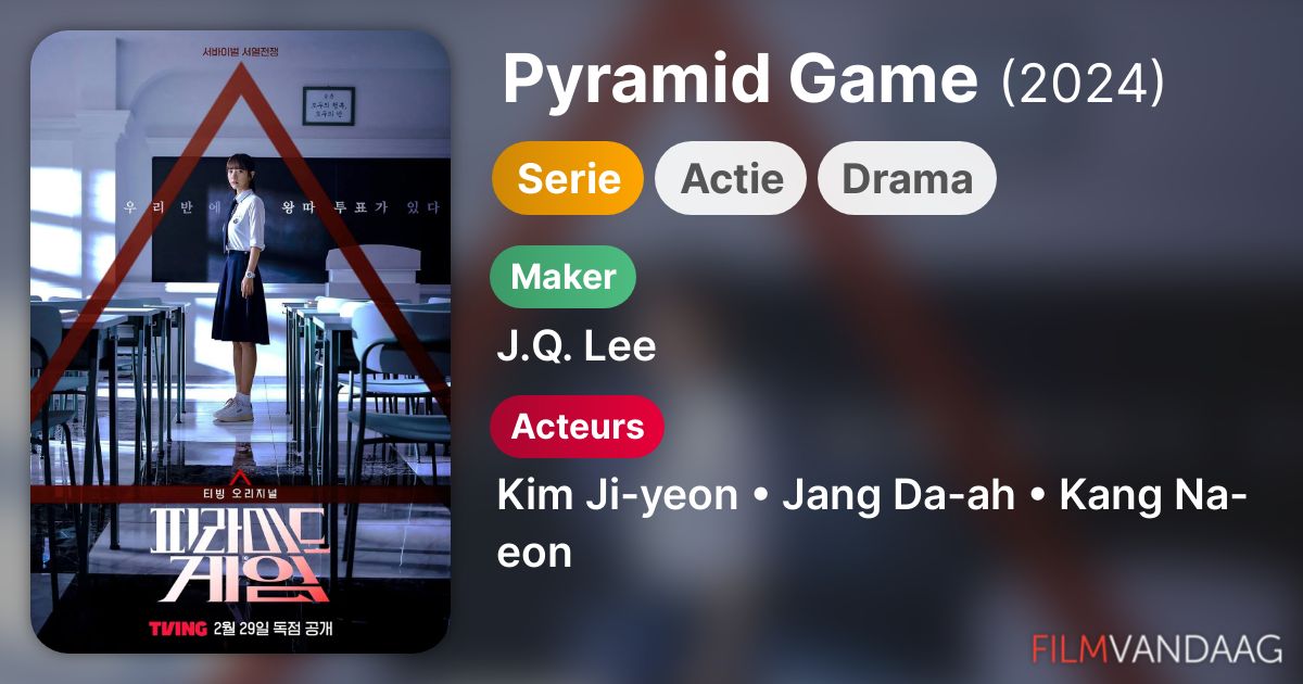 Pyramid Game (serie, 2024) - FilmVandaag.nl