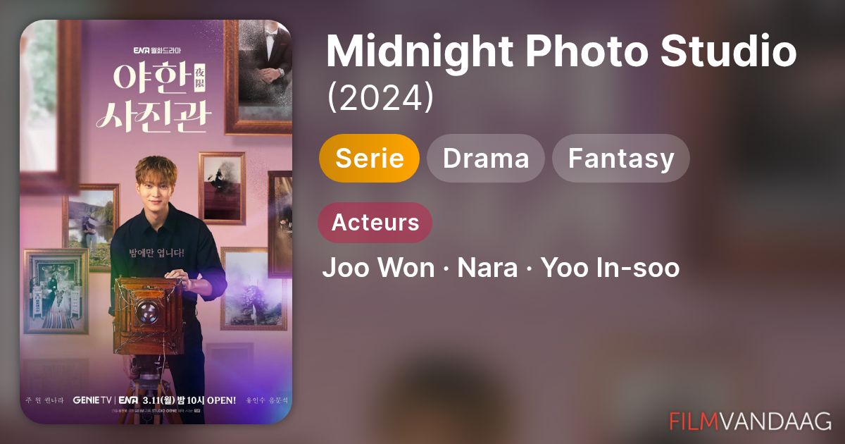 Koop Midnight Photo Studio (serie, 2024) op dvd of blu-ray - FilmVandaag.nl