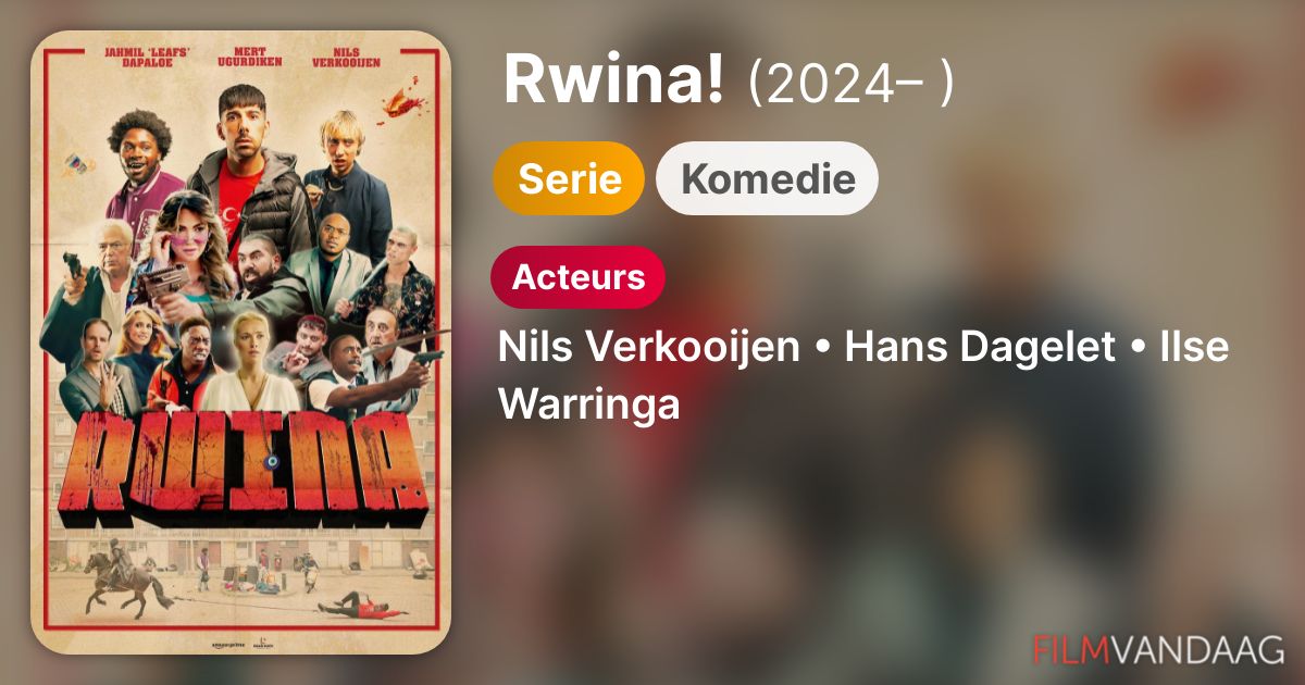 Rwina! (serie, 2024– ) Nu Online Kijken - FilmVandaag.nl