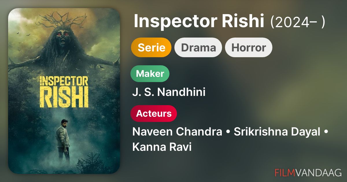 Inspector Rishi (serie, 2024– ) - FilmVandaag.nl