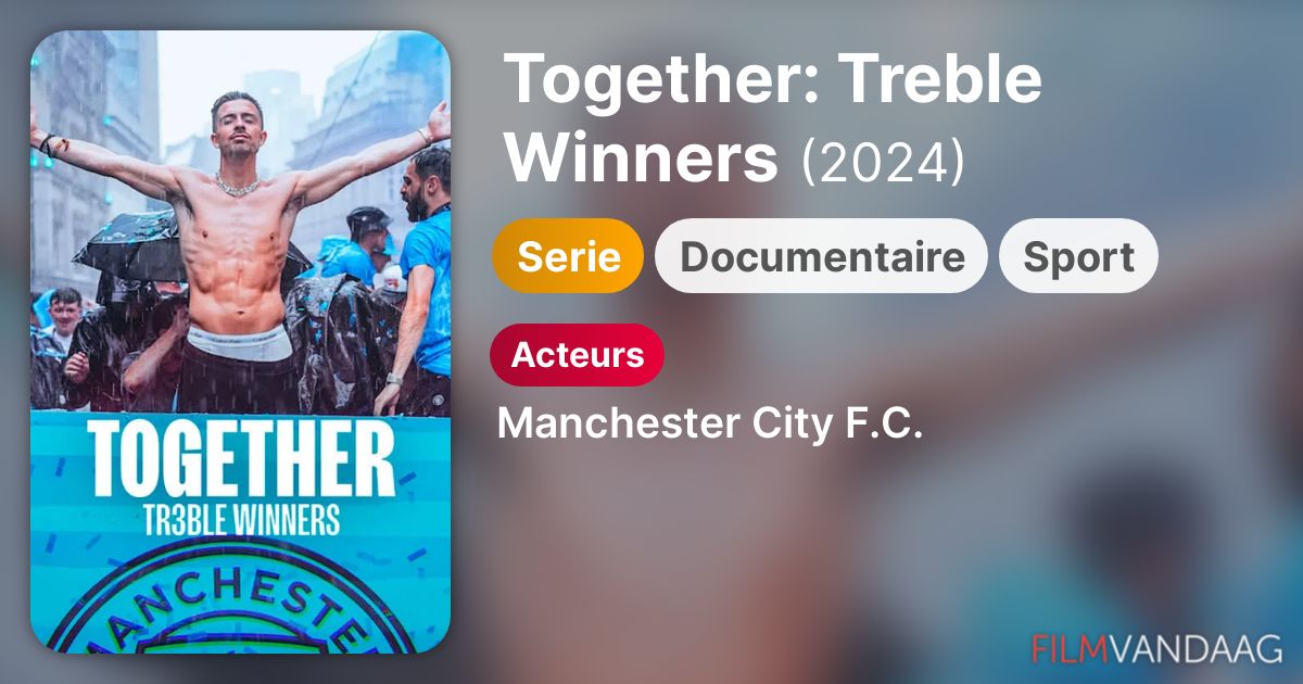 Together: Treble Winners (serie, 2024) - FilmVandaag.nl