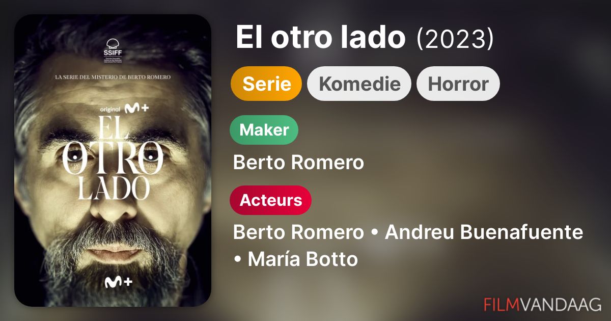 Koop El otro lado (serie, 2023) op dvd of blu-ray - FilmVandaag.nl