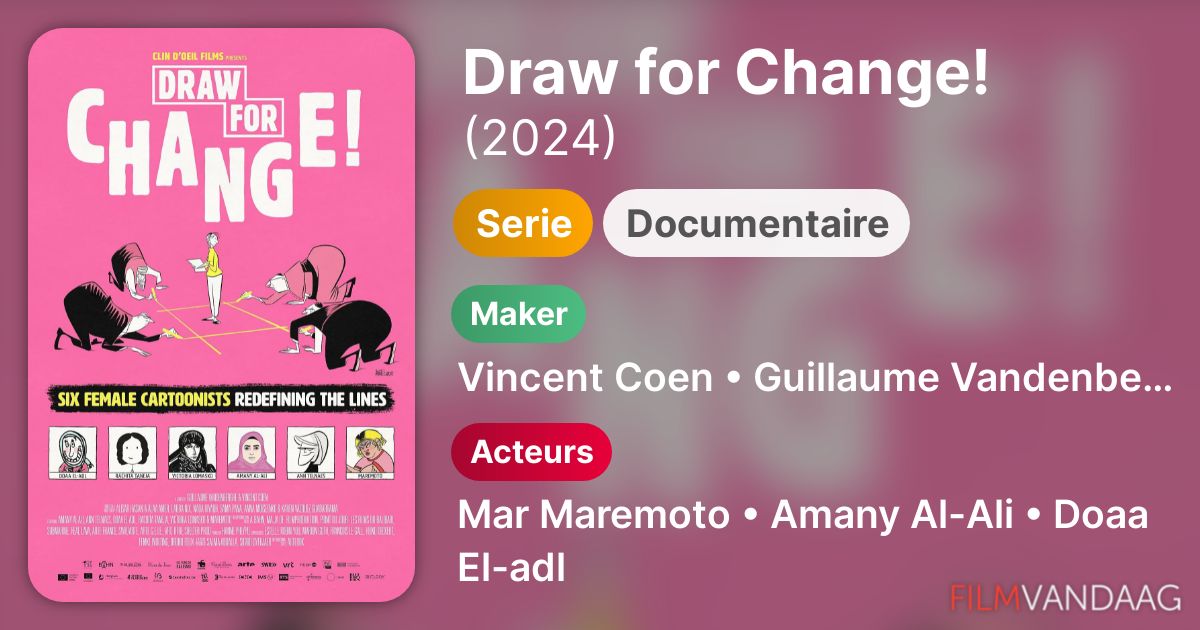 Draw for Change! (serie, 2024) - FilmVandaag.nl
