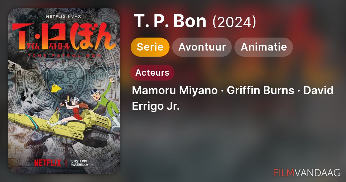 T. P. Bon (serie, 2024) - FilmVandaag.nl