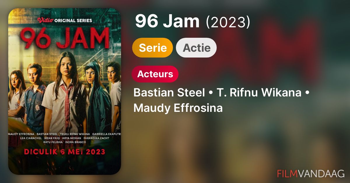 96 Jam (serie, 2023) - FilmVandaag.nl