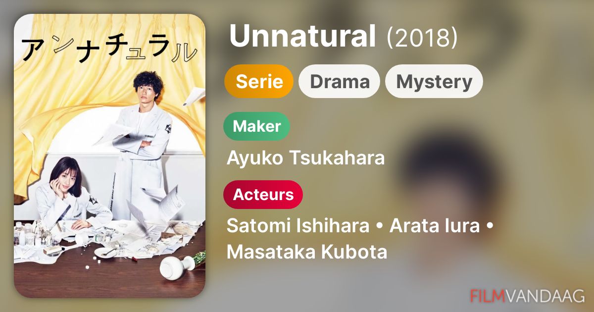 Unnatural (serie, 2018) - FilmVandaag.nl