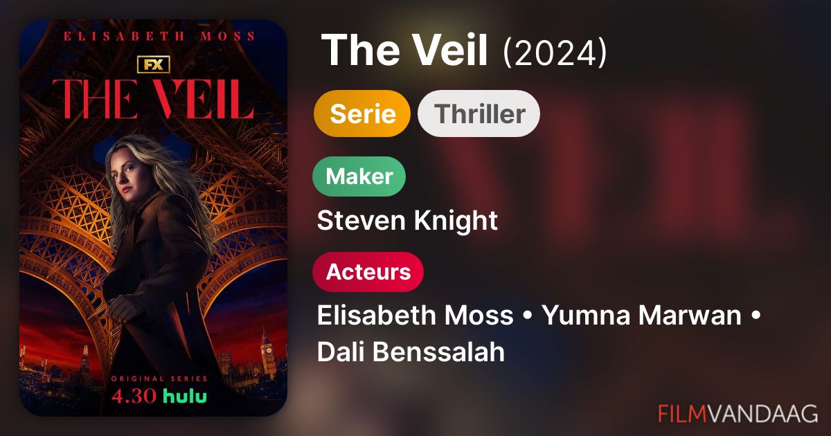 The Veil (serie, 2024) - FilmVandaag.nl