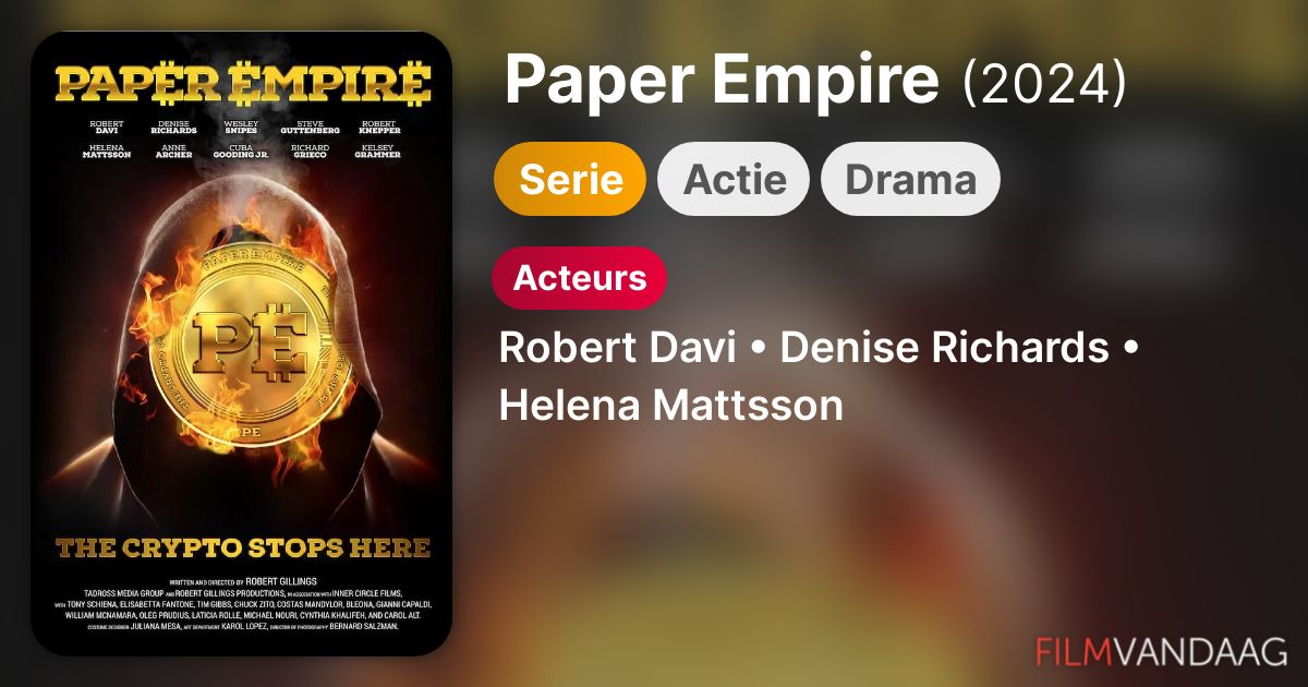 Paper Empire (serie, 2024) - FilmVandaag.nl