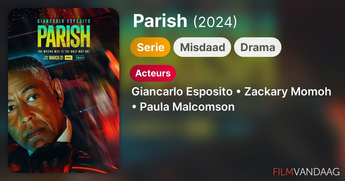 Parish (serie, 2024) - FilmVandaag.nl