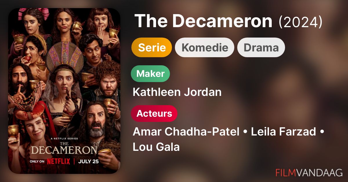 The Decameron (serie, 2024) - FilmVandaag.nl