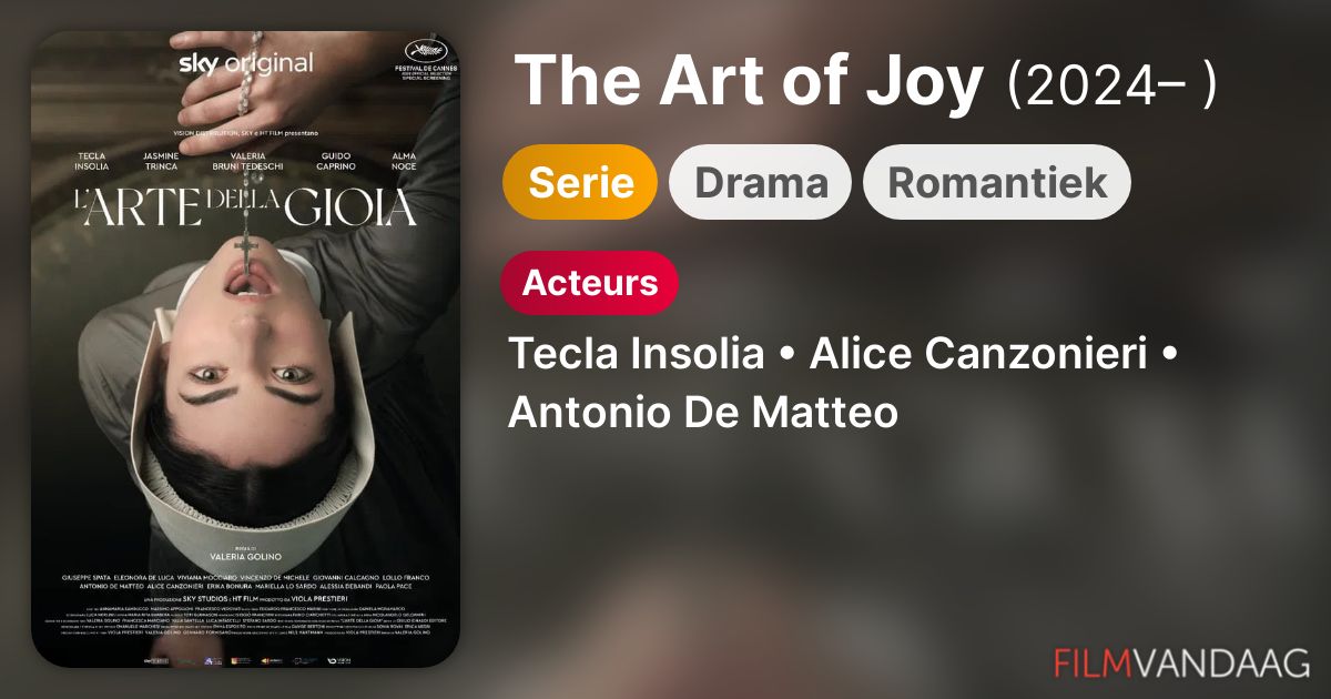 The Art of Joy (serie, 2024– ) - FilmVandaag.nl
