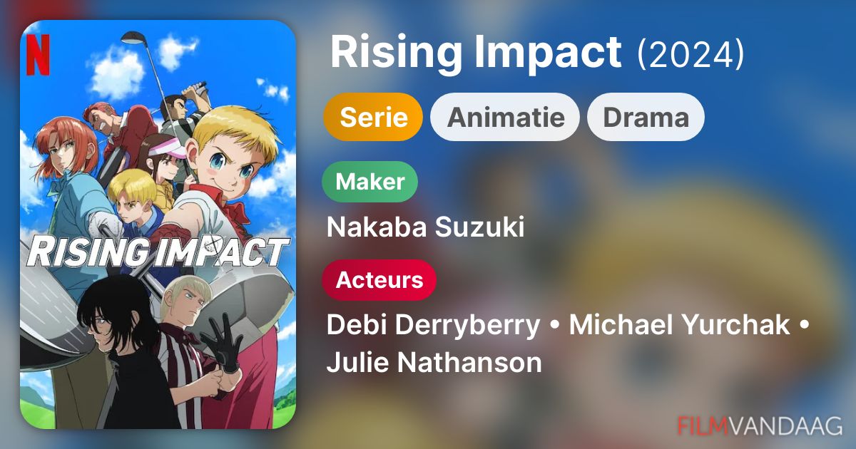 Rising Impact (serie, 2024) - FilmVandaag.nl