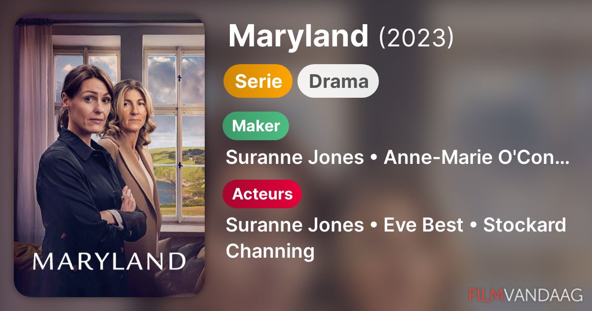 Maryland (serie, 2023) Nu Online Kijken - FilmVandaag.nl