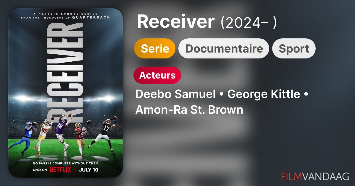 Receiver (serie, 2024– ) - FilmVandaag.nl