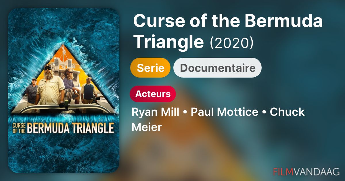 Volledige Cast van Curse of the Bermuda Triangle (serie, 2020 ...