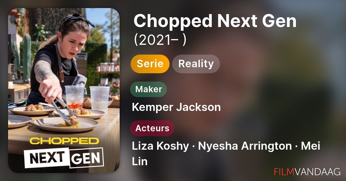 Chopped Next Gen (serie, 2021– ) - FilmVandaag.nl