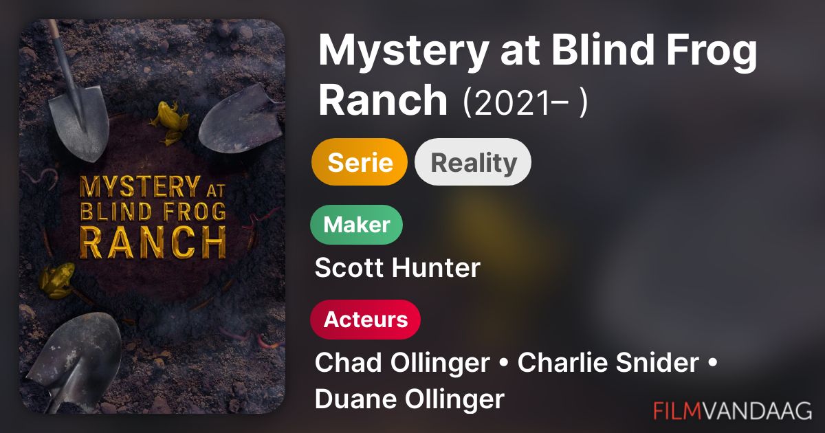 Mystery at Blind Frog Ranch (serie, 2021– ) - FilmVandaag.nl