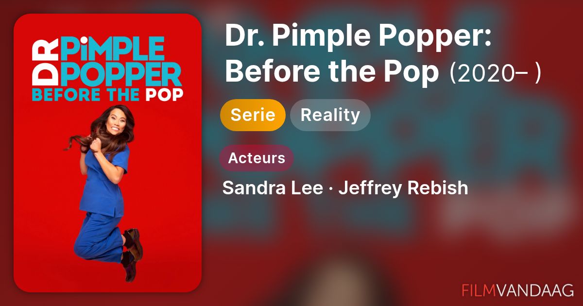 Koop Dr. Pimple Popper: Before the Pop (serie, 2020– ) op dvd of blu ...