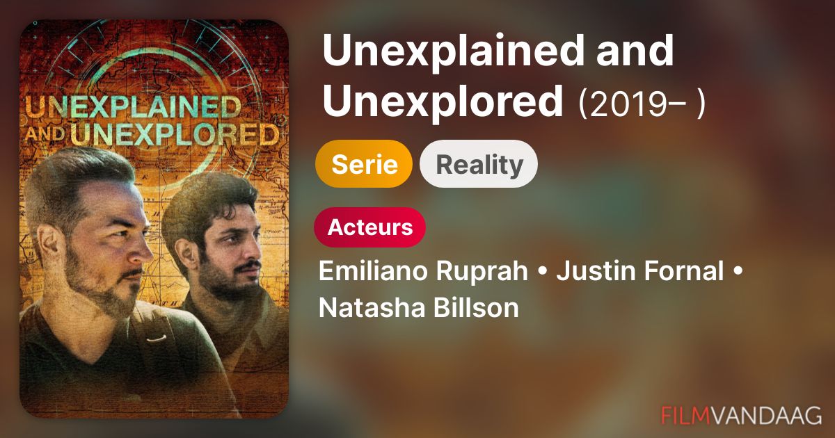 Unexplained and Unexplored (serie, 2019– ) - FilmVandaag.nl