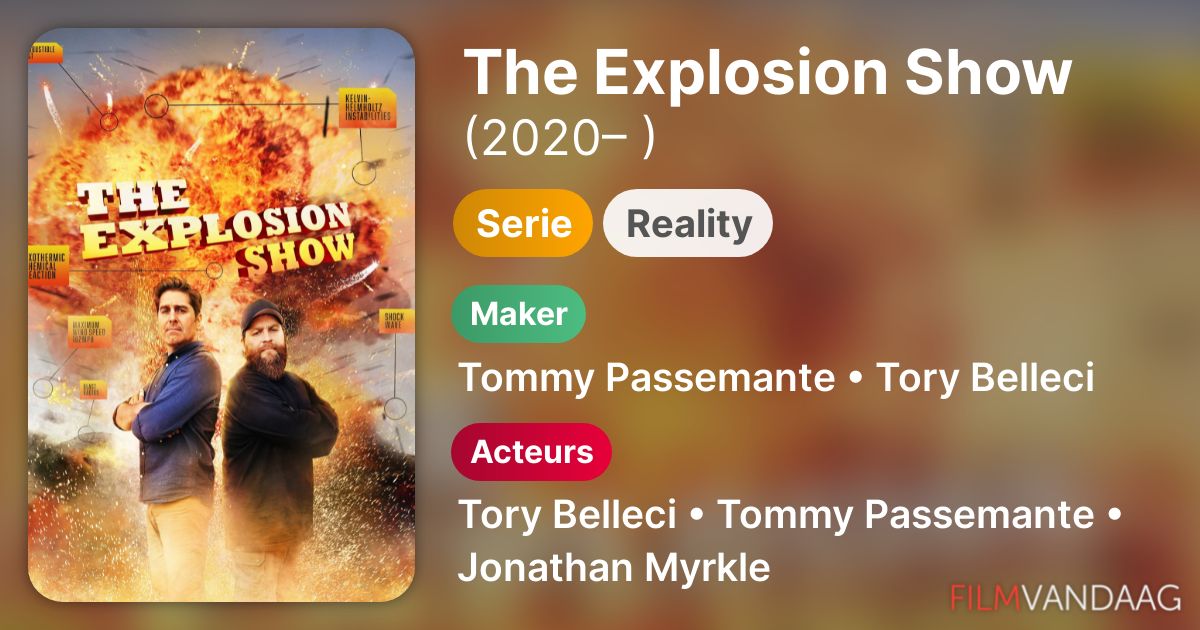 The Explosion Show (serie, 2020– ) - FilmVandaag.nl