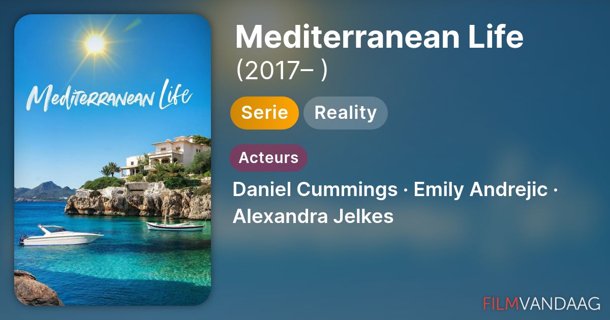 Mediterranean Life (serie, 2017– ) - FilmVandaag.nl