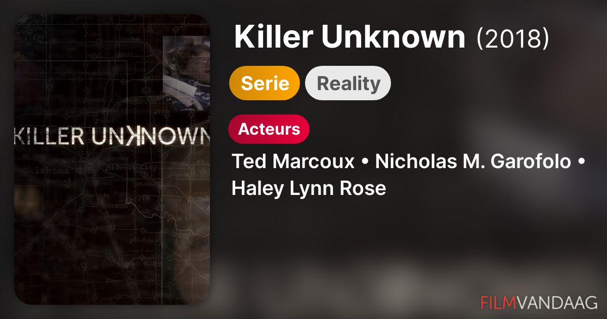 Killer Unknown (serie, 2018) - FilmVandaag.nl