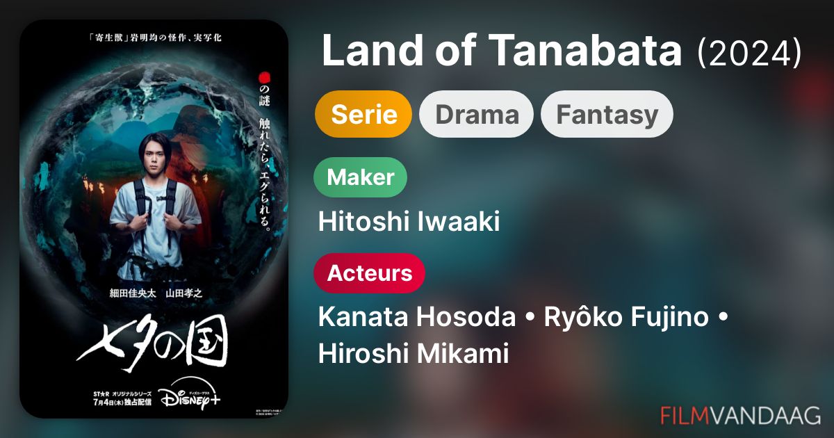 Volledige Cast van Land of Tanabata (serie, 2024) - FilmVandaag.nl
