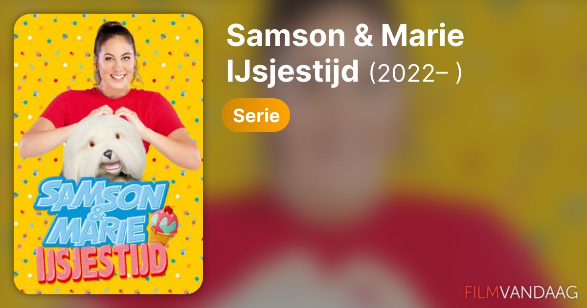 Koop Samson & Marie IJsjestijd (serie, 2022– ) op dvd of blu-ray - FilmVandaag.nl